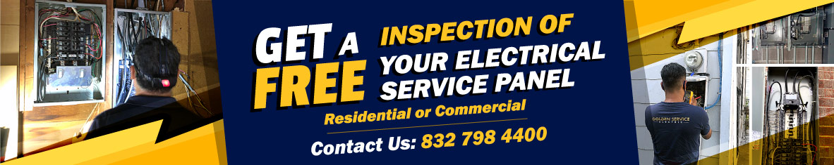 get free inspection of electrical service panel - Golden Service ...